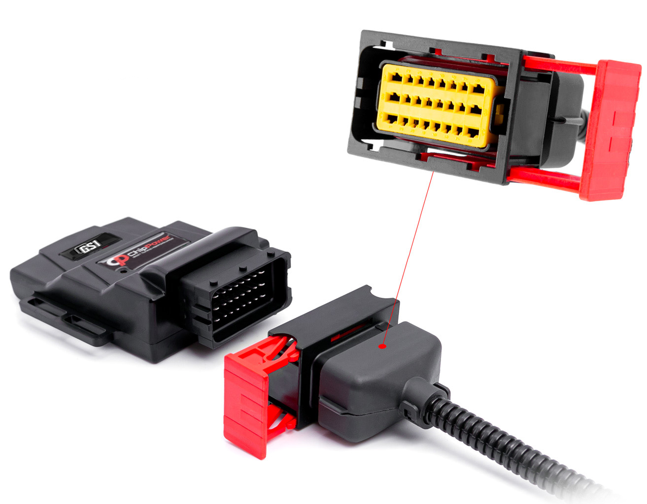 Chip Tuning, GS1, ChipPower, doboz Mitsubishi L200 K6/K7 2.5 D TD 55/66 ...